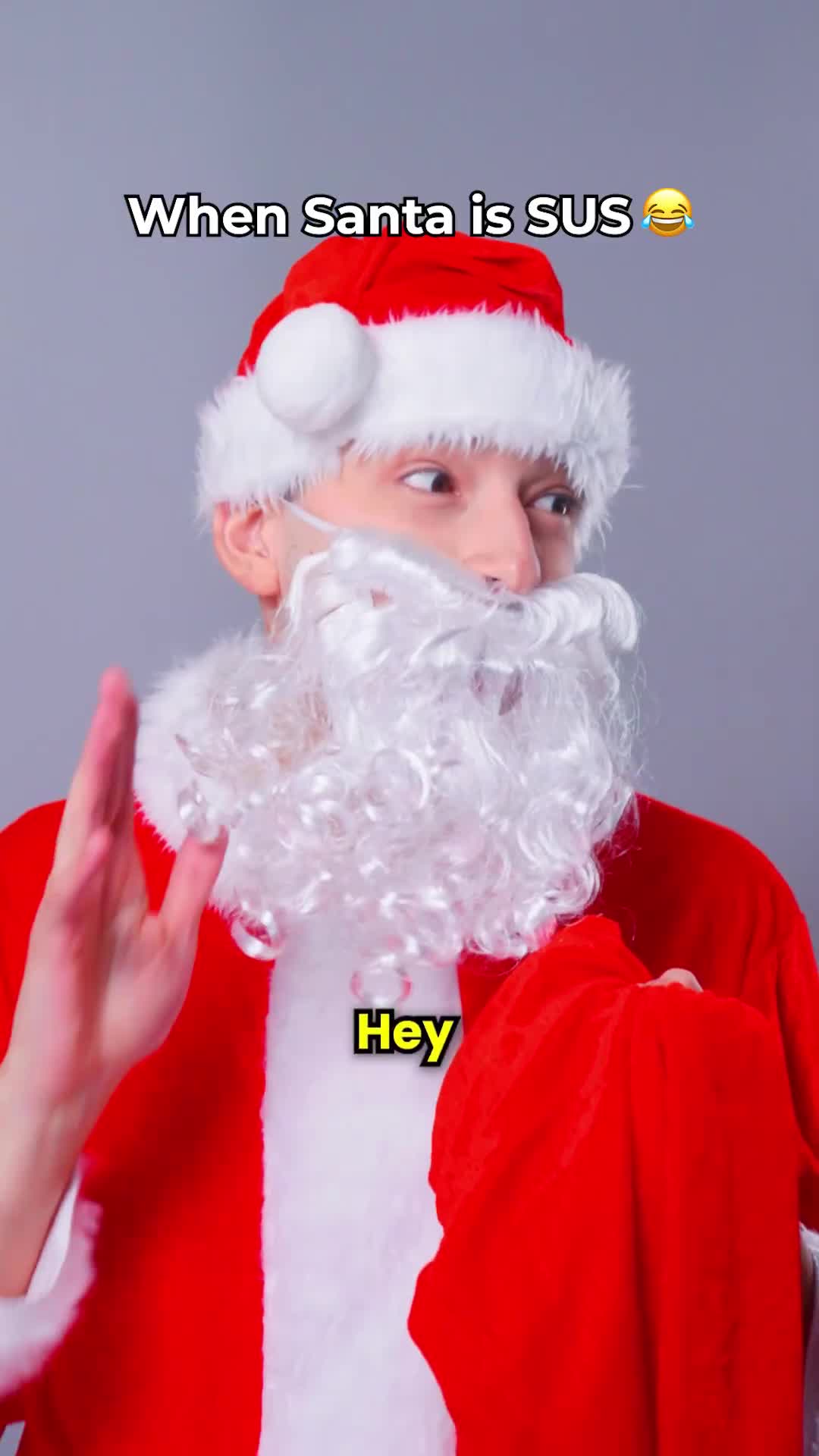 When Santa is SUS 😂