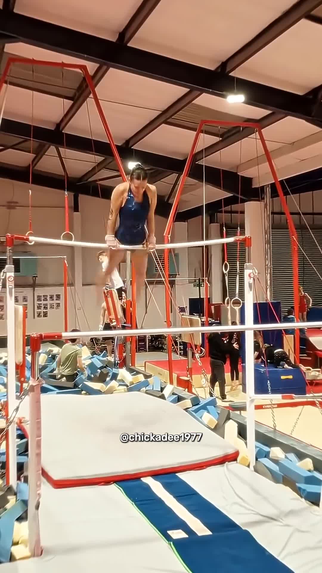 Rachel Kennett swinging