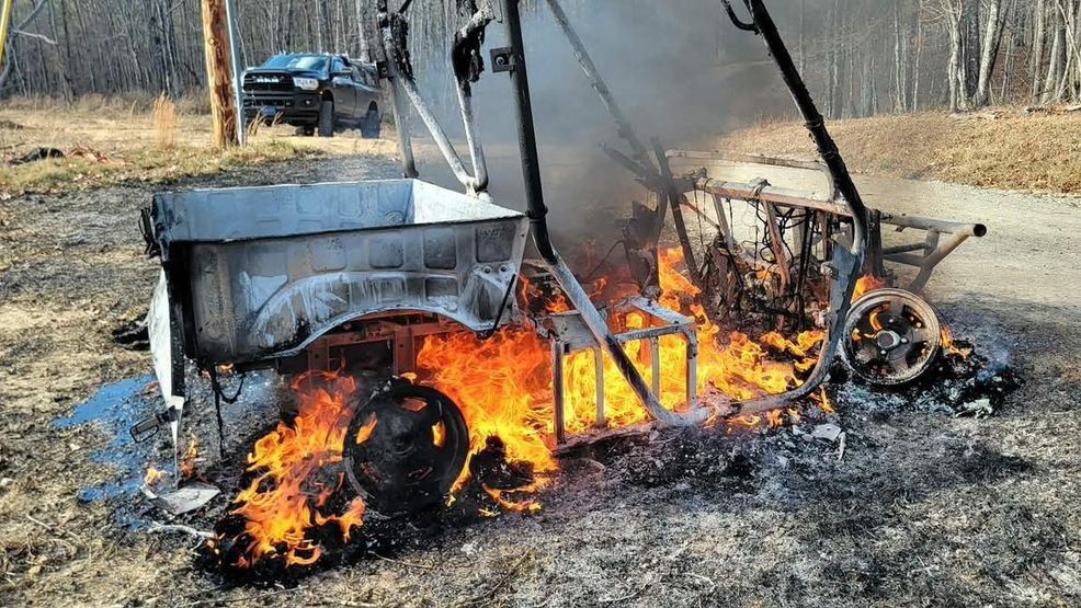 Fire crews extinguish Sequatchie Co. UTV fire; owners escape safely ...