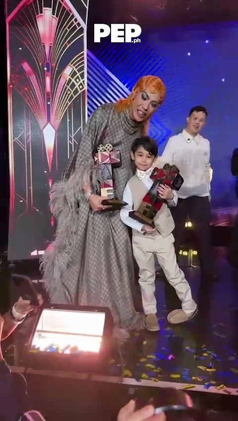 Vice Ganda & Lucas Andalio win for "Call Me Mother" | PEP coverage