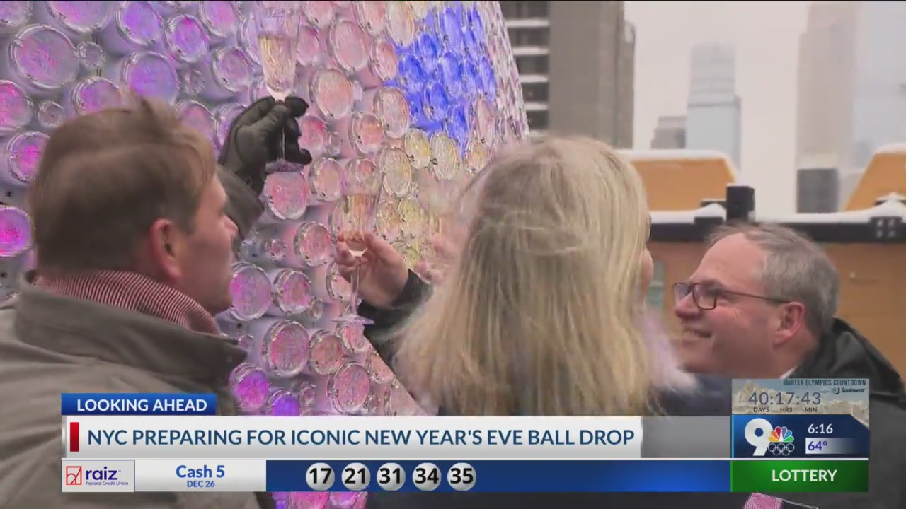 New York City prepares for iconic ball drop