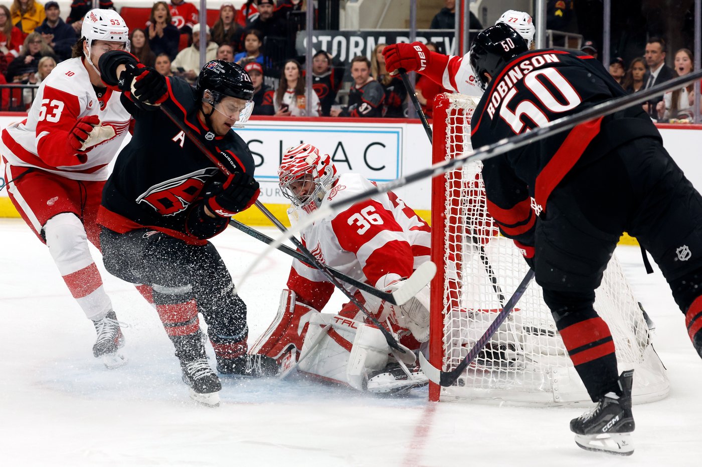 Gostisbehere, Svechnikov post 3-point games as Hurricanes beat Red ...