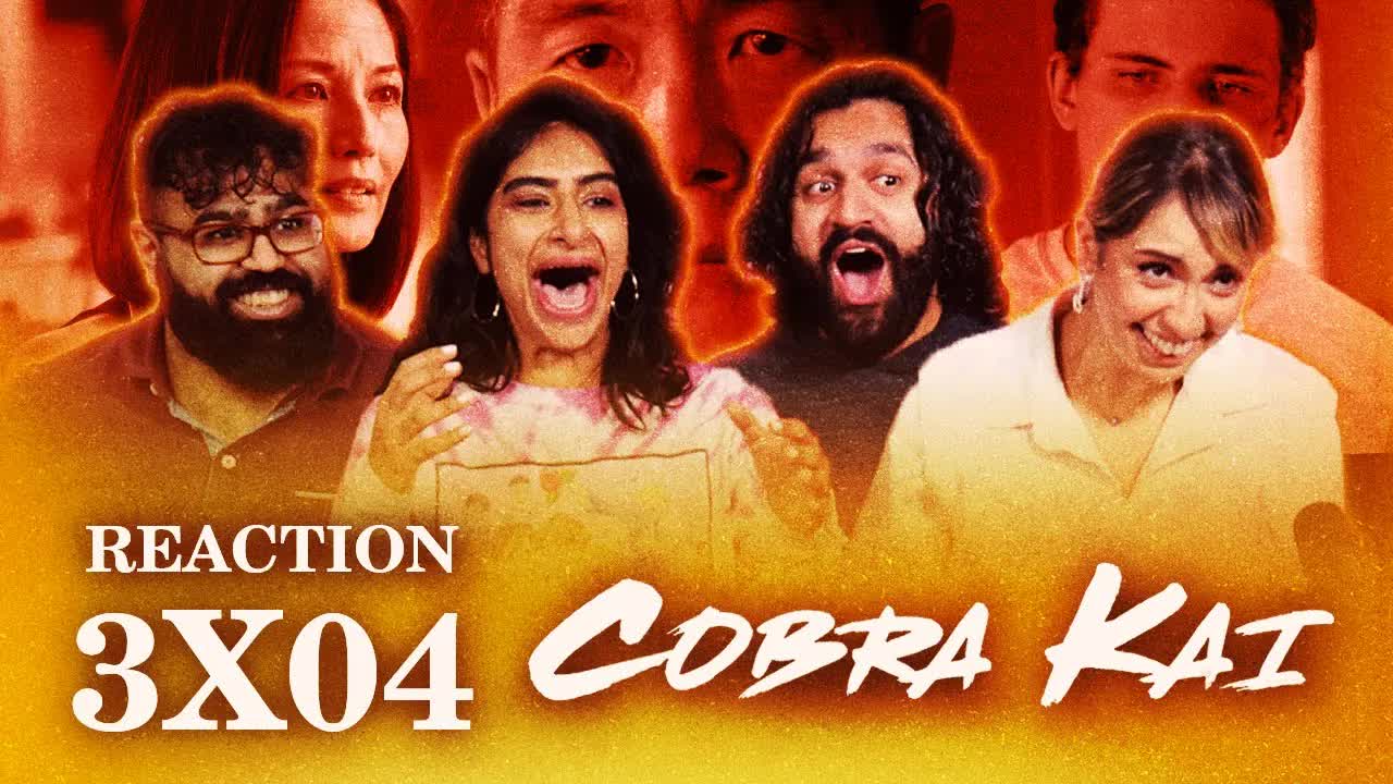 Letters from the past! Cobra Kai - 3x4 - Group reaction