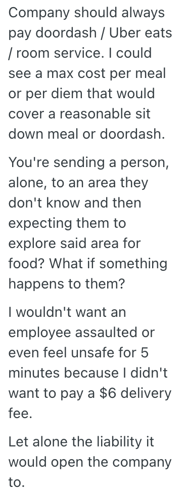 Employee’s job refused to pay his dinner delivery fees, so he traveled ...