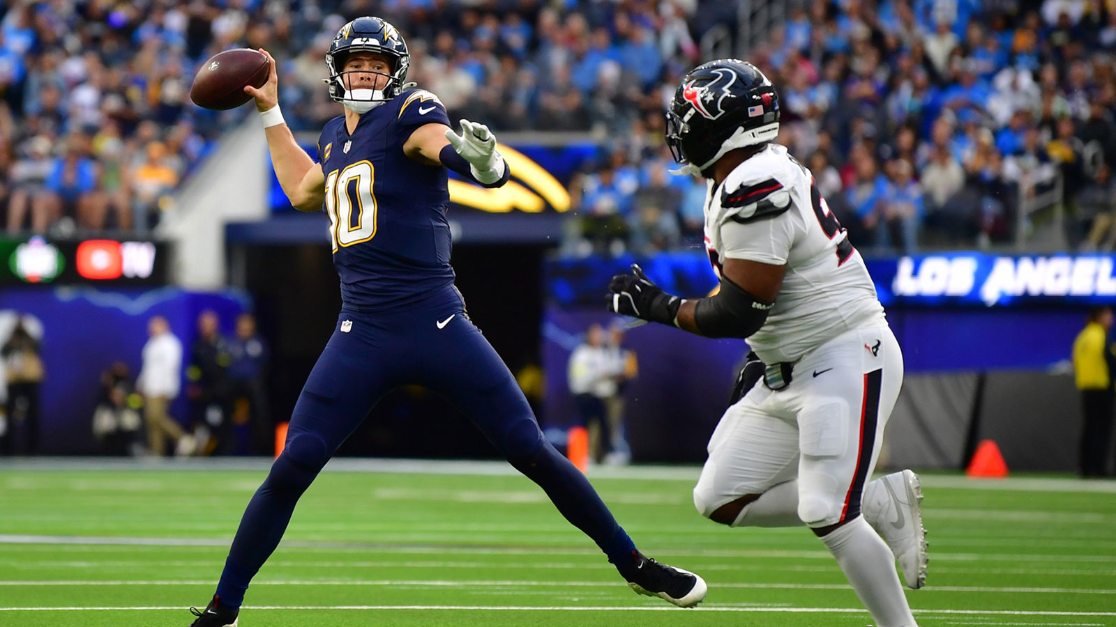 Chargers get absolutely roasted after abysmal first half vs. Texans