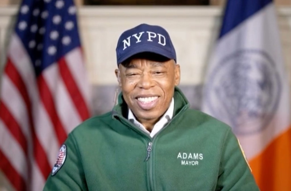 Mayor Adams bizarrely calls winter wonderland dumping a 'good baby ...