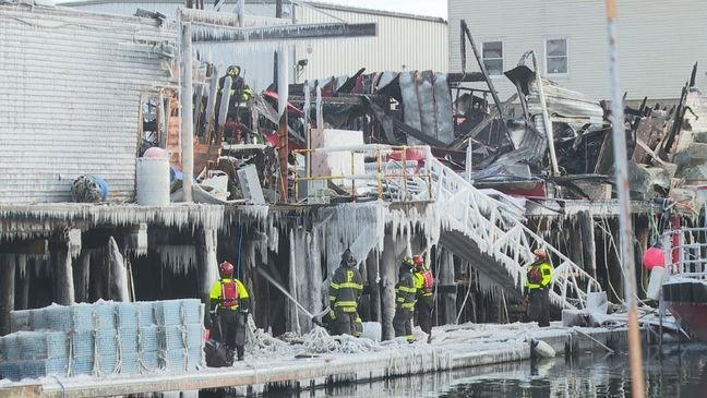 Wharf businesses grapple with fire's aftermath on Portland waterfront