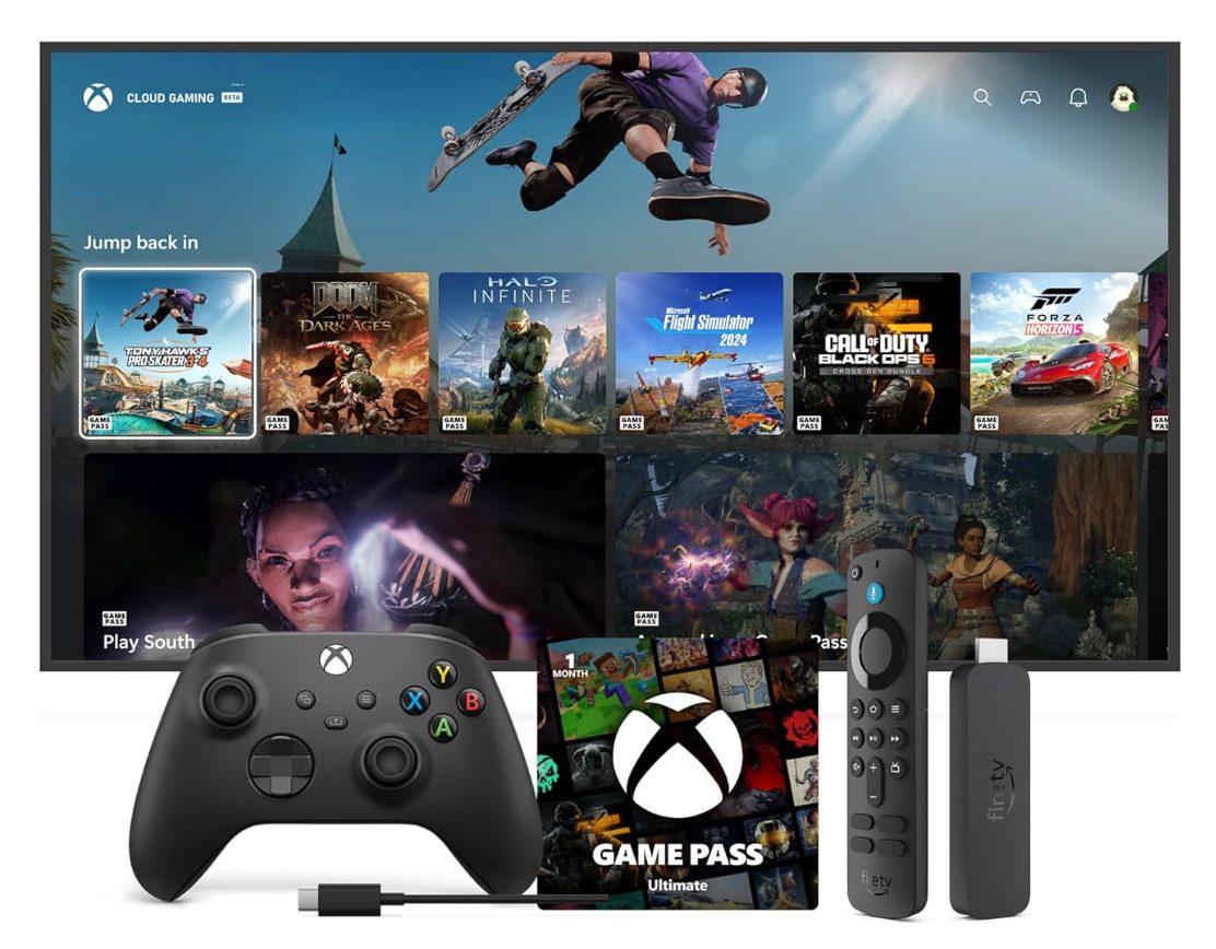 Xbox brings cloud gaming fun to Amazon Fire TVs