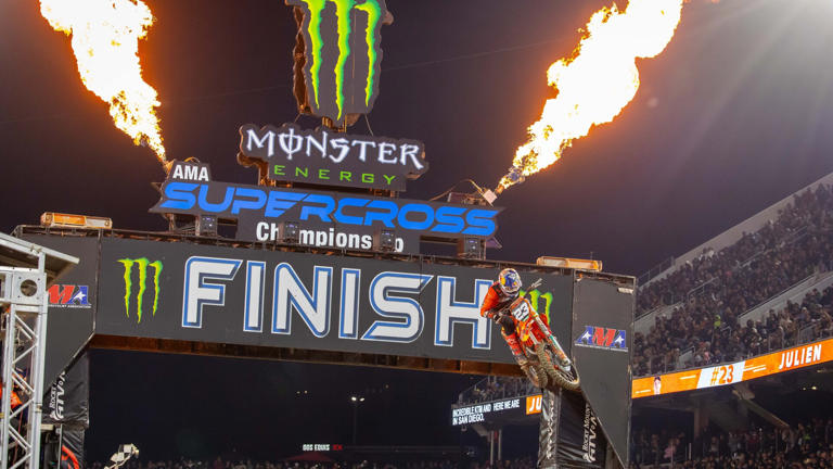 2025 SuperMotocross 250 countdown, no. 6: Julien Beaumer