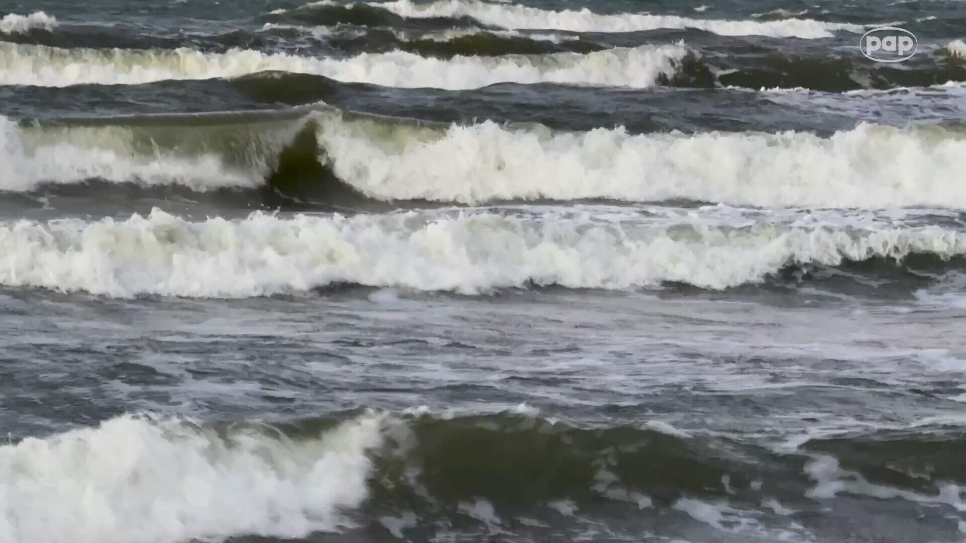 Fale sztormowe na Bałtyku
