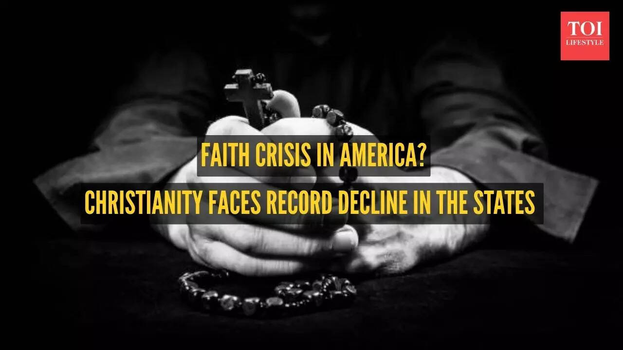 Christianity faces record decline in the US as more Americans turn away ...