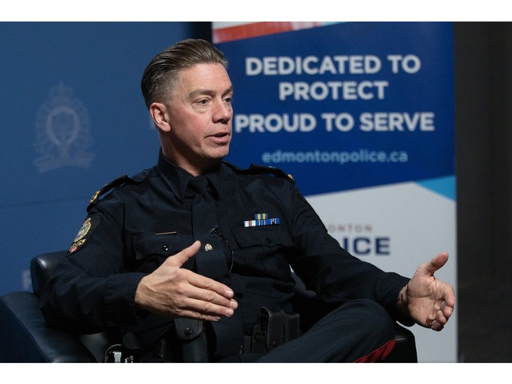 'Egregious speeds': Edmonton's new police chief confronts a brutal year ...