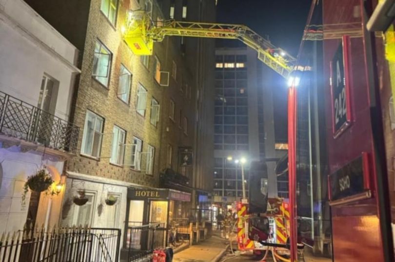 King's Cross hotel fire sees four rescued from fourth floor after major ...