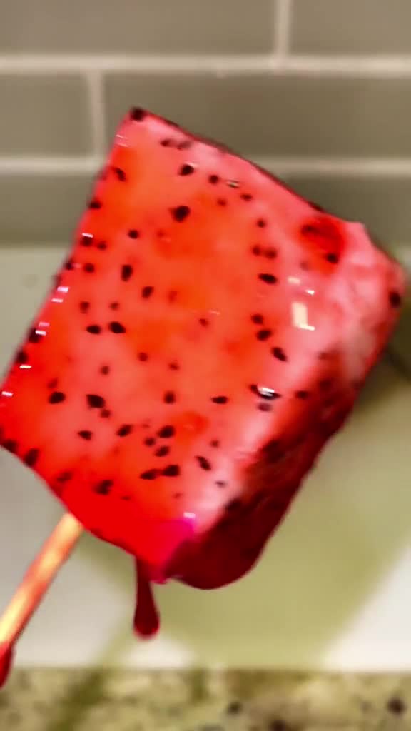 Dragon fruit candy hack inspired by Nicki Minaj