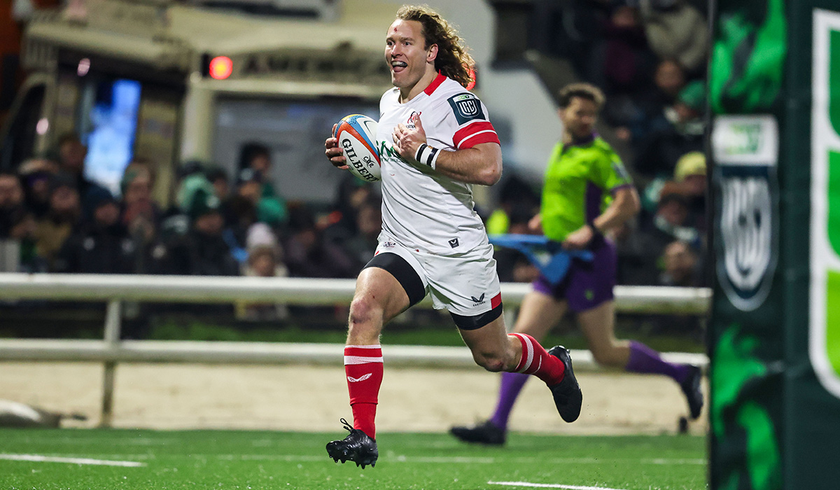 Jacob Stockdale reminds everyone of his class in Ulster interpro win