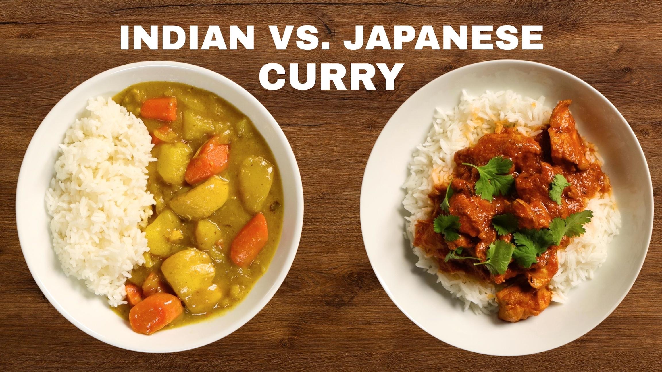 2 easy curry recipes: Indian vs. Japanese