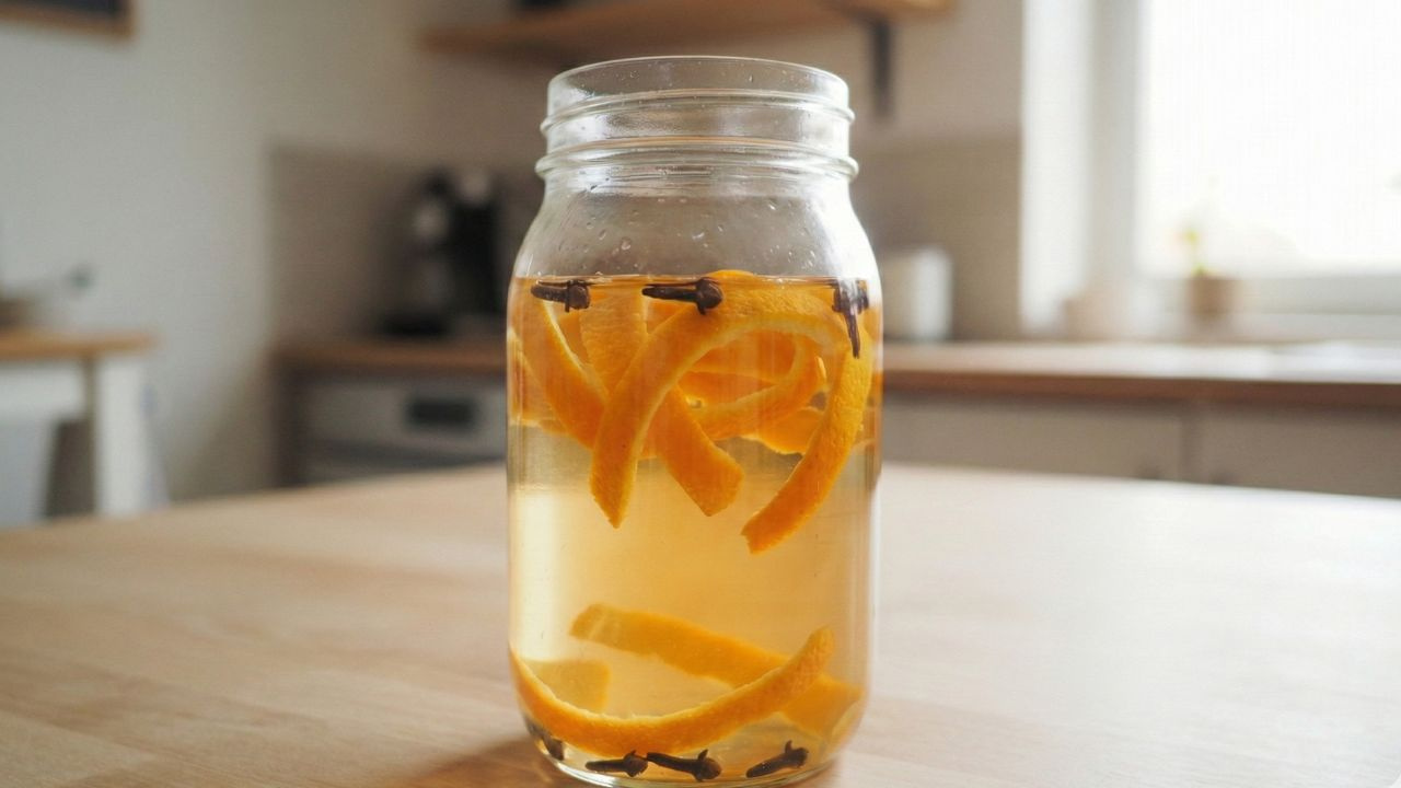 O que acontece se você colocar cascas de laranja e cravo-da-índia em um ...