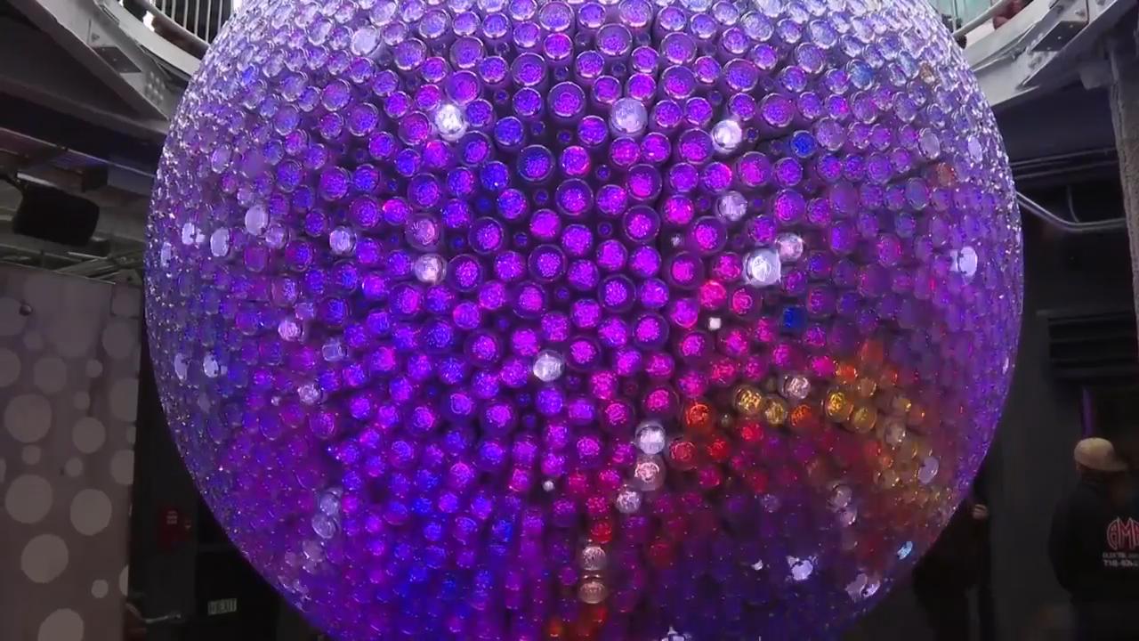 Times Square’s New Year’s Eve ball gets a fresh crystal upgrade