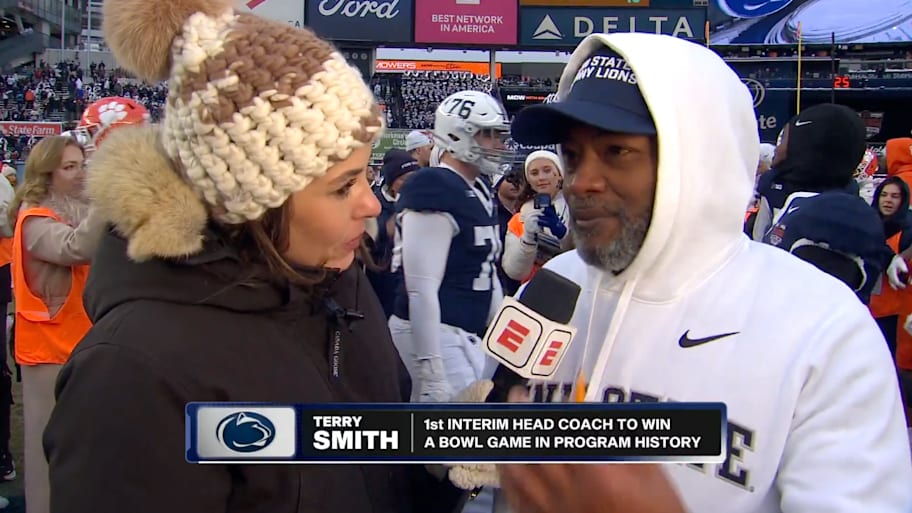 Penn State interim head coach Terry Smith calls Pinstripe Bowl win ...