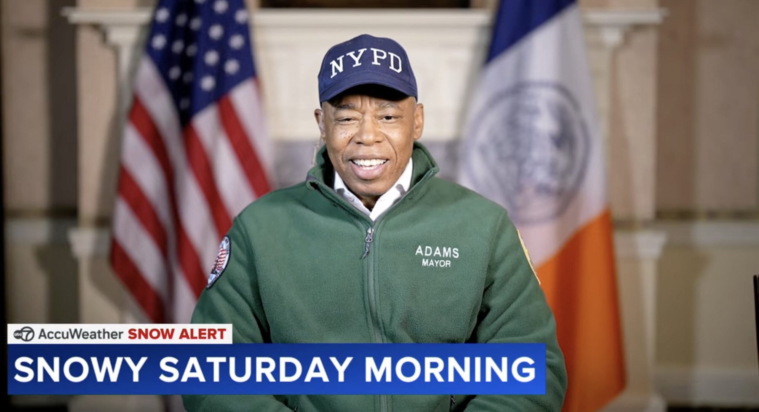 Snow plowed: Eric Adams shocks reporters by calling NYC winter storm a ...