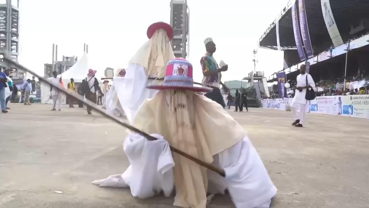 Eyo Festival returns to Lagos, Nigeria after an eight-year break