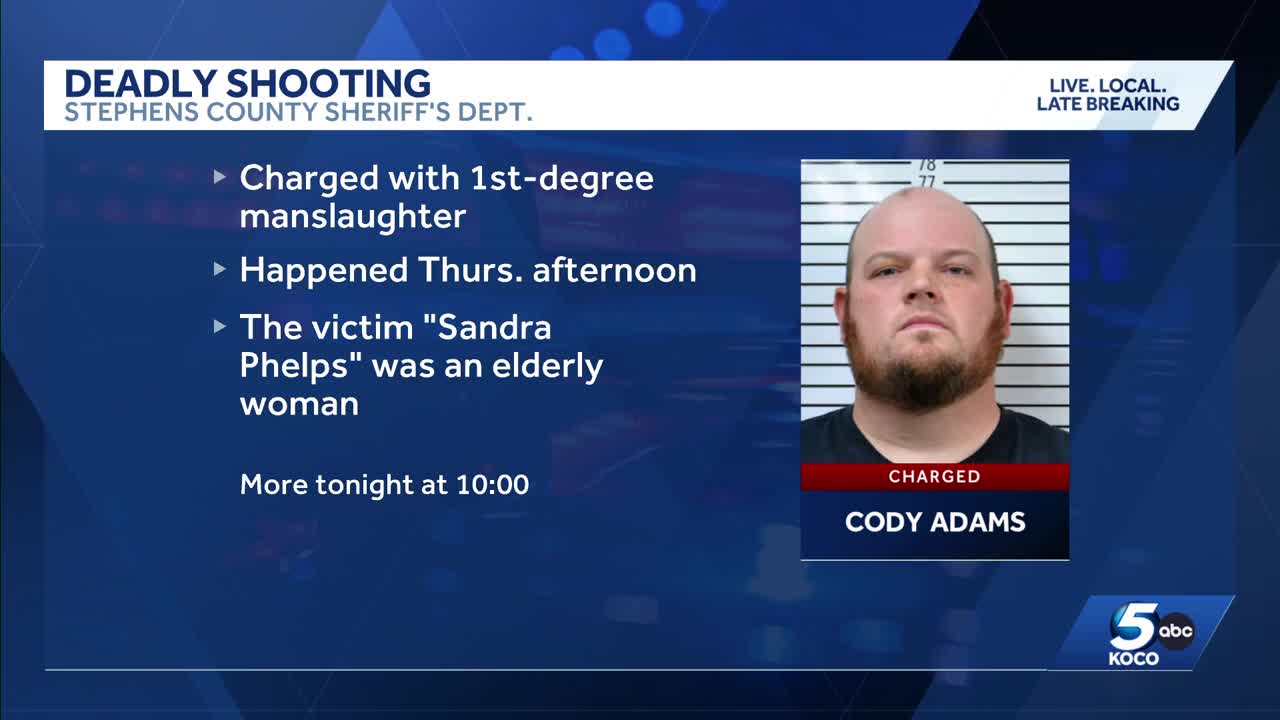 Oklahoma man charged with manslaughter in Christmas target shooting death