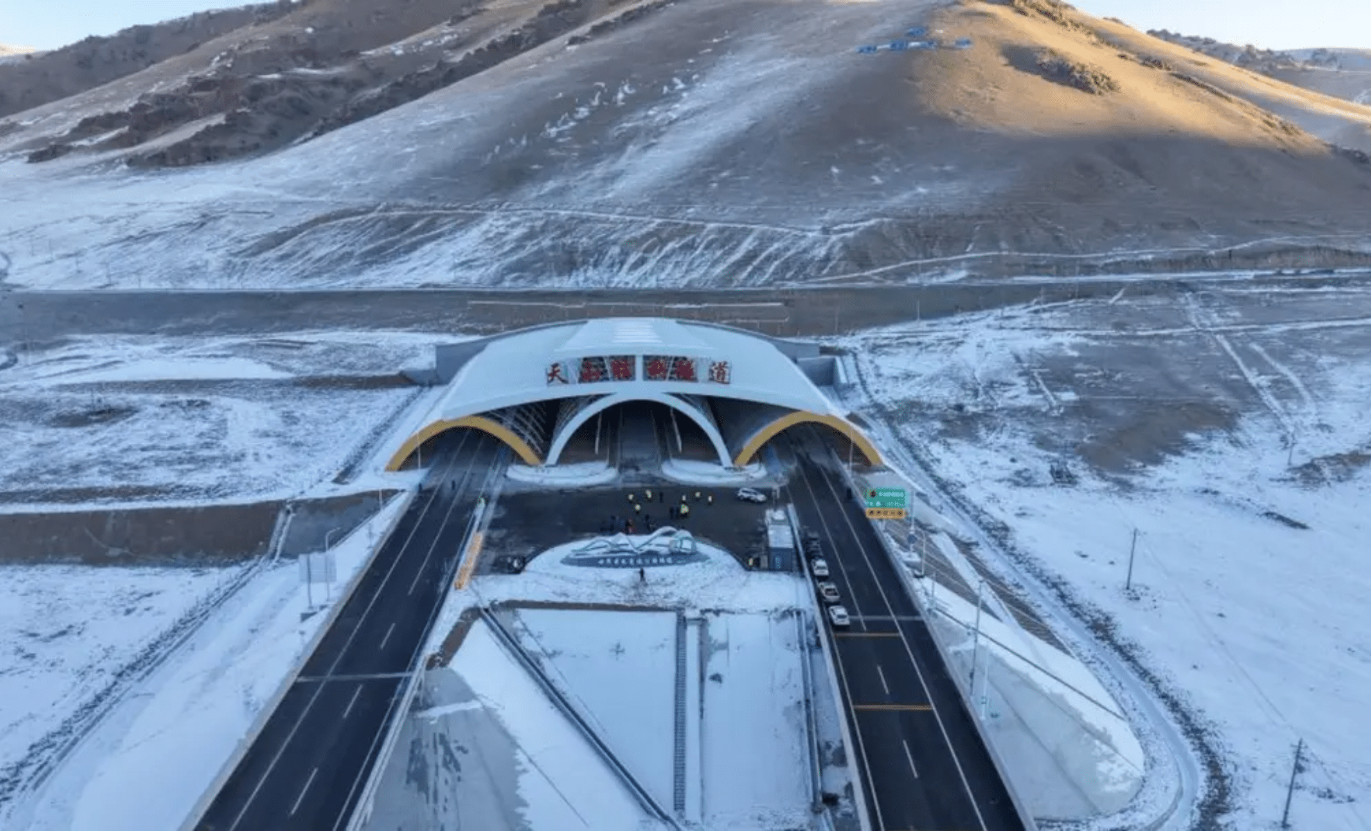 China just opened the world’s longest expressway tunnel at 9,842 feet ...