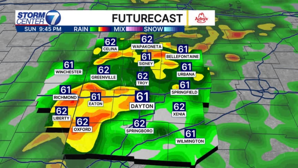 Saturday PM forecast: December 27, 2025