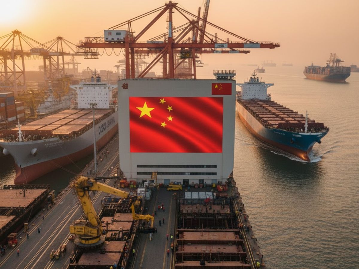How China is establishing dominance in shipbuilding