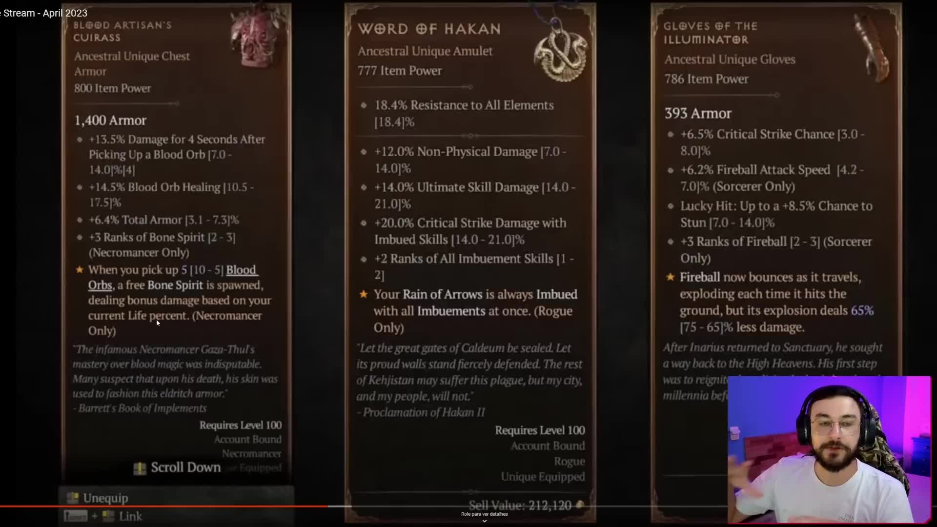 Diablo 4: Itens únicos quebrados!