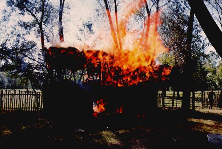 This Stone Age civilization burned down its own houses. We still don't ...