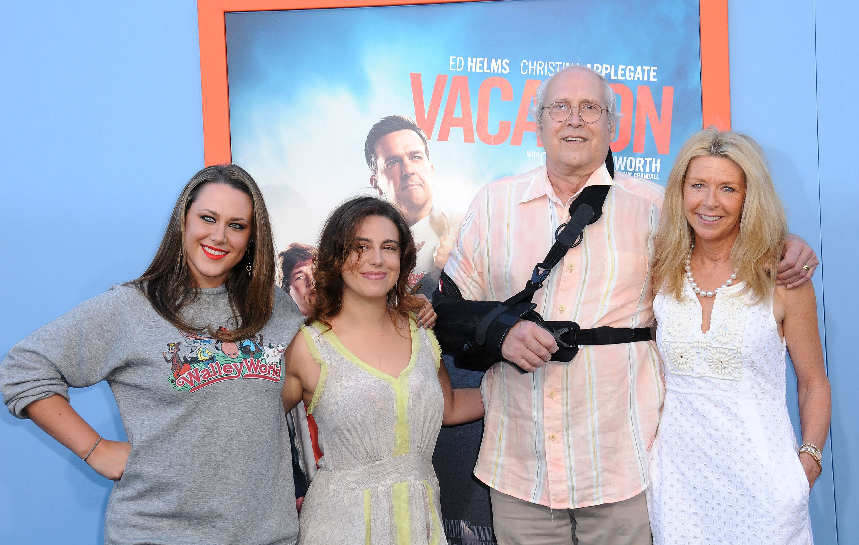 Chevy Chase came 'back from the dead' after eight-day coma