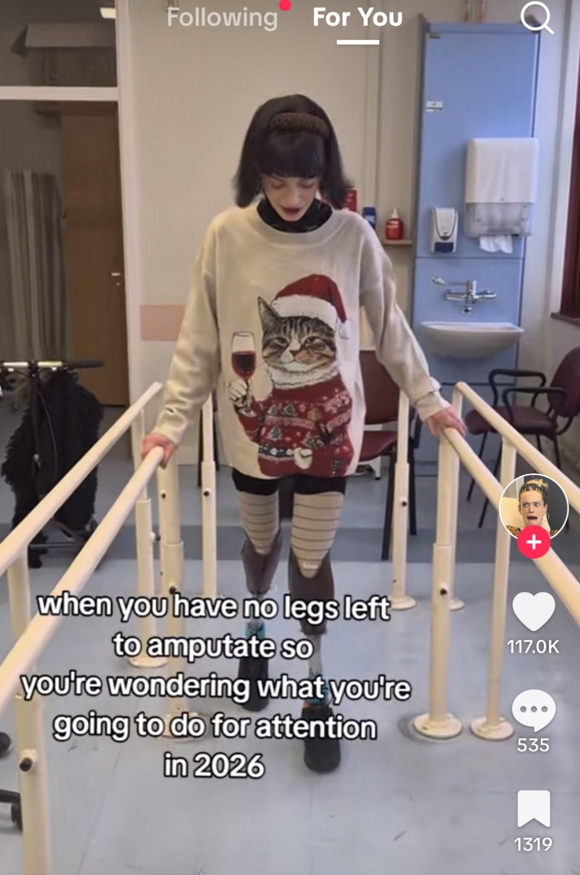 Ruth Codd walks again after second leg amputation