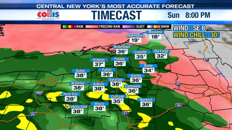 Quiet weather tonight, next system arrives late Sunday