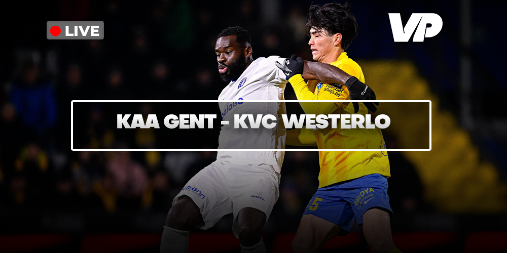 Live-discussie: KAA Gent en KVC Westerlo zijn van start gegaan
