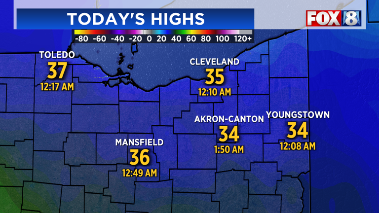 Quiet night ahead of high winds: Here’s when