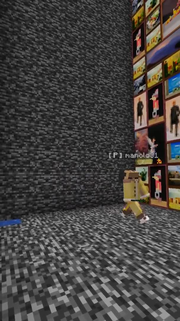 Este jugador intentó escapar de la prisión de Bedrock 😎👍