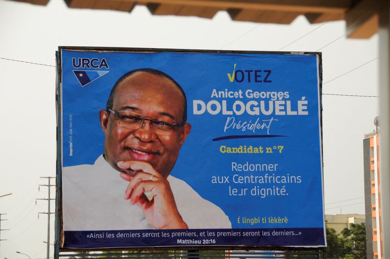 Central African Republic votes, Russia ally Touadera seeks third term