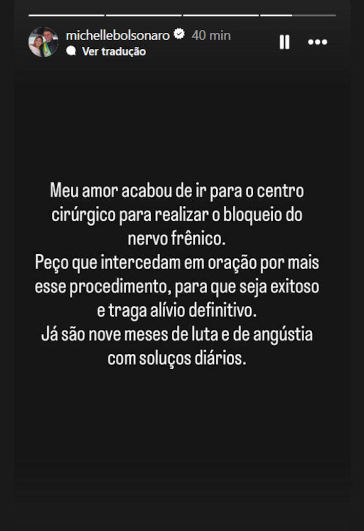 Bolsonaro precisou de novo procedimento após ter forte crise de soluço ...