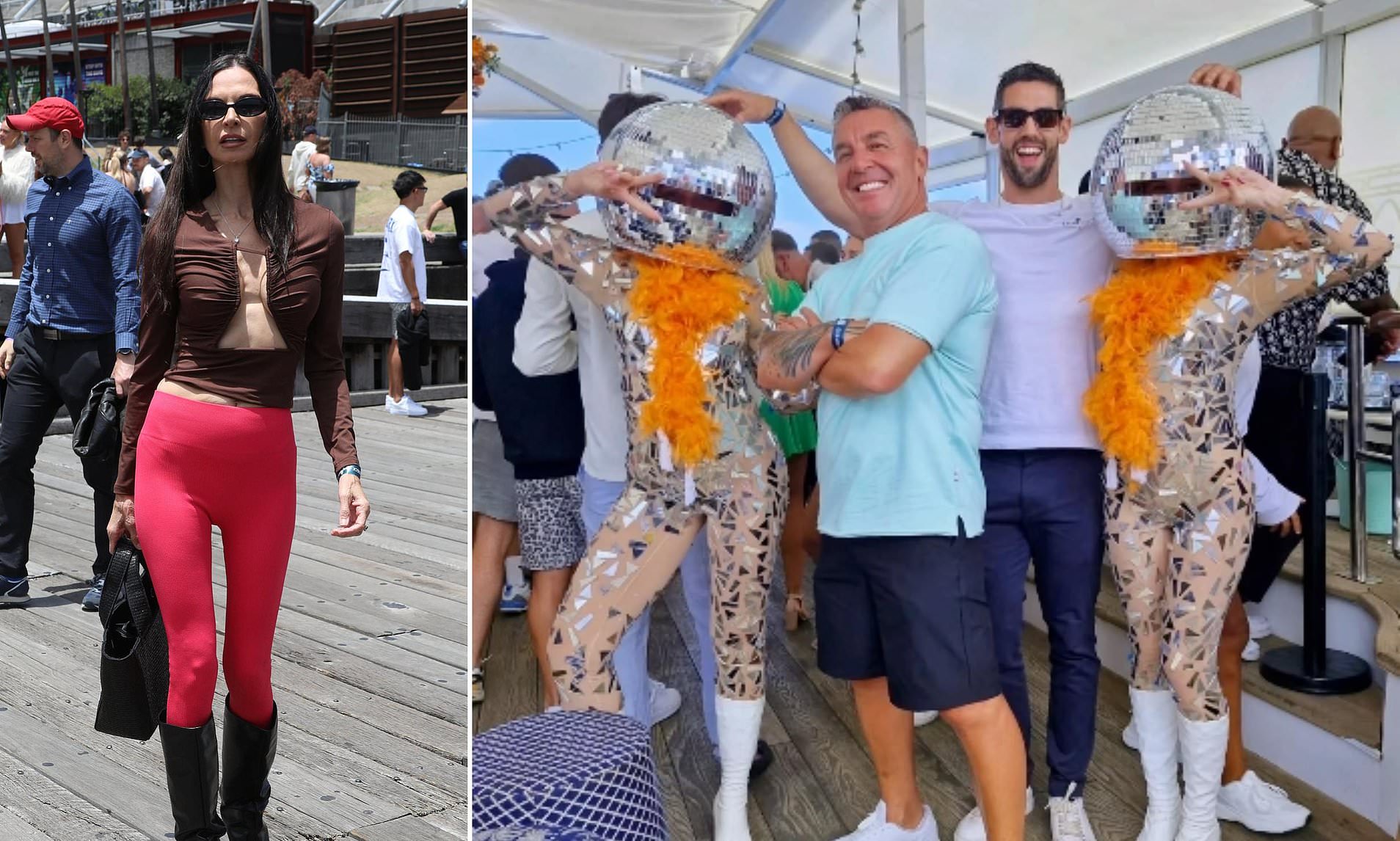 Model Tali Jatali and MAFS star Adrian Araouzou lead celebrity arrivals ...