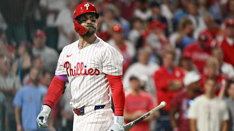 Did Bryce Harper clap back with his ‘Not Elite’ shirt?