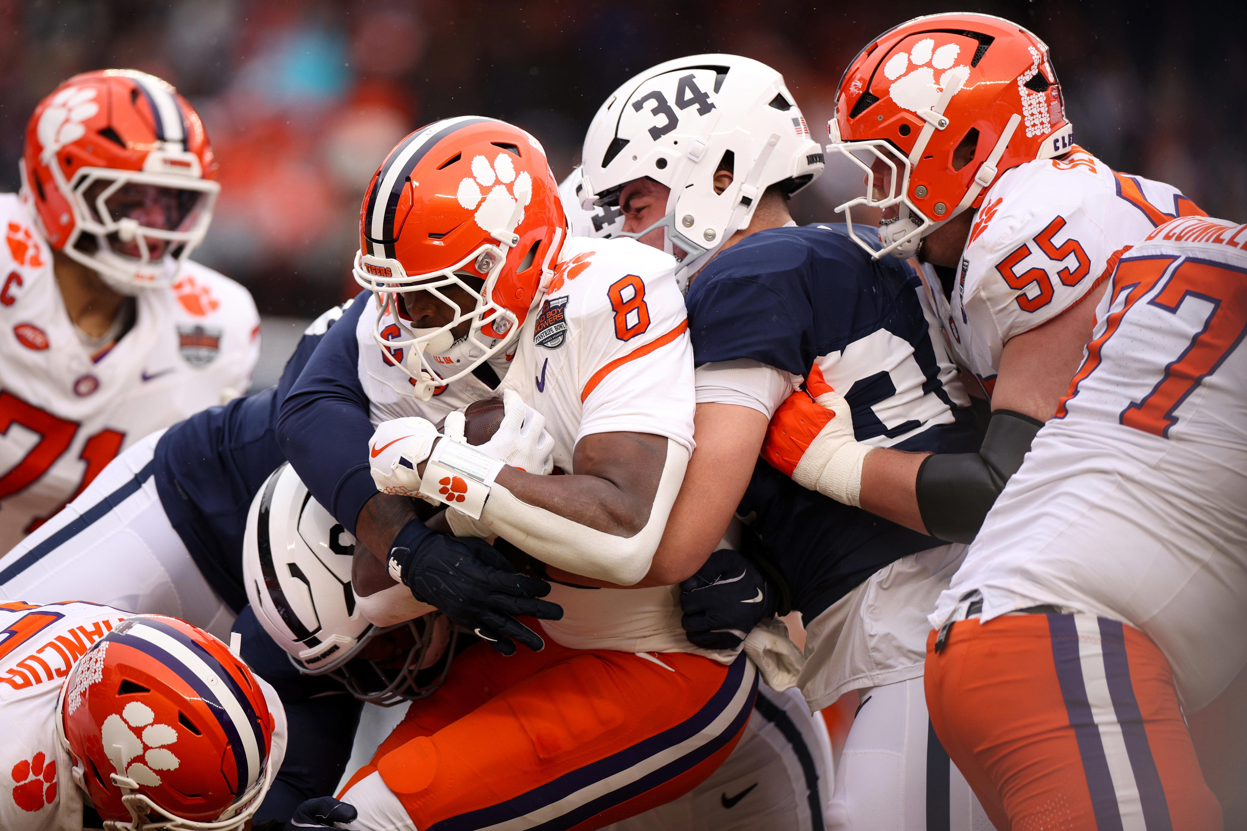 Clemson football vs. Penn State live updates, Pinstripe Bowl score ...