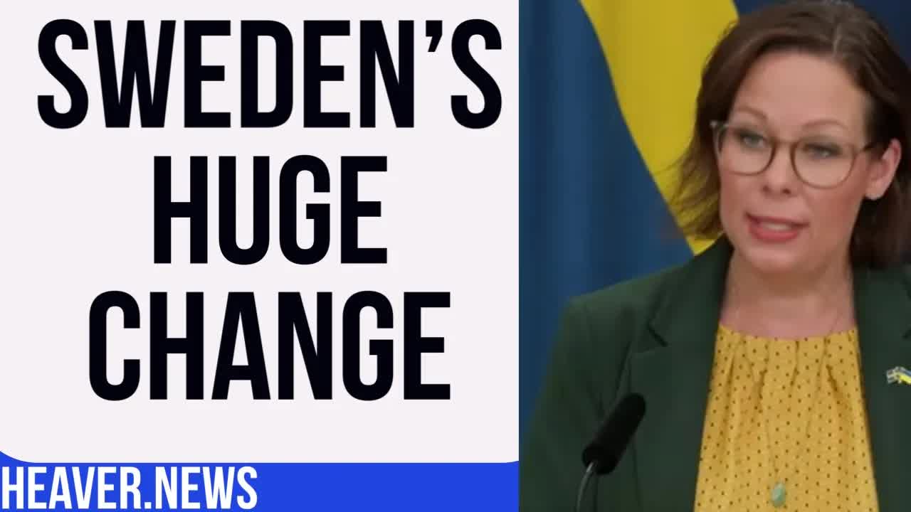 Sweden announces remarkable change