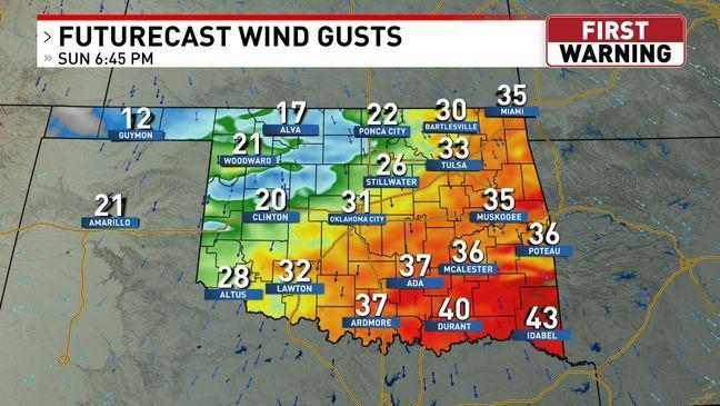 Winter returns Sunday thanks to a powerful cold front