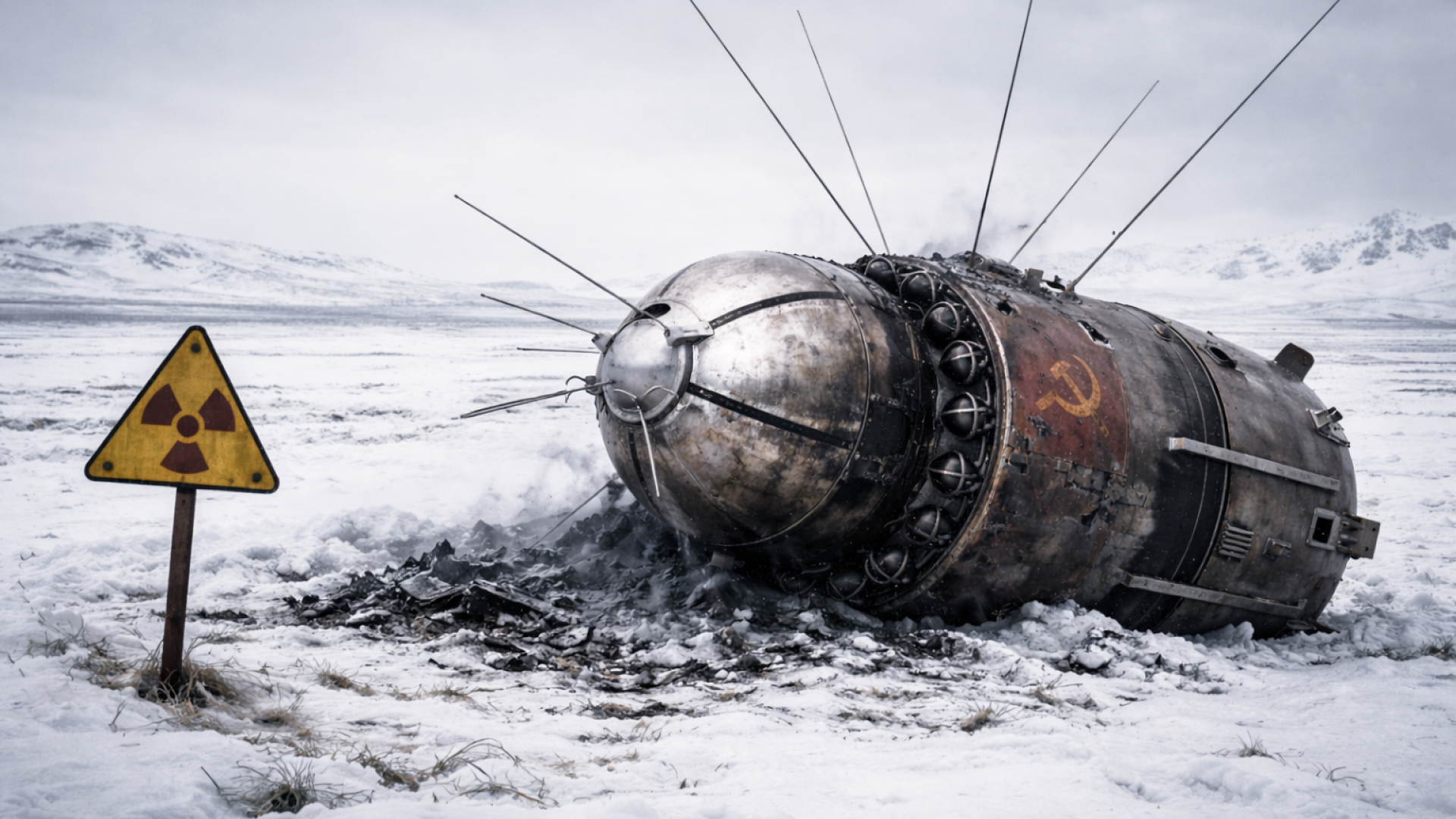 The Soviet nuclear satellite that fell from orbit and nearly turned the ...