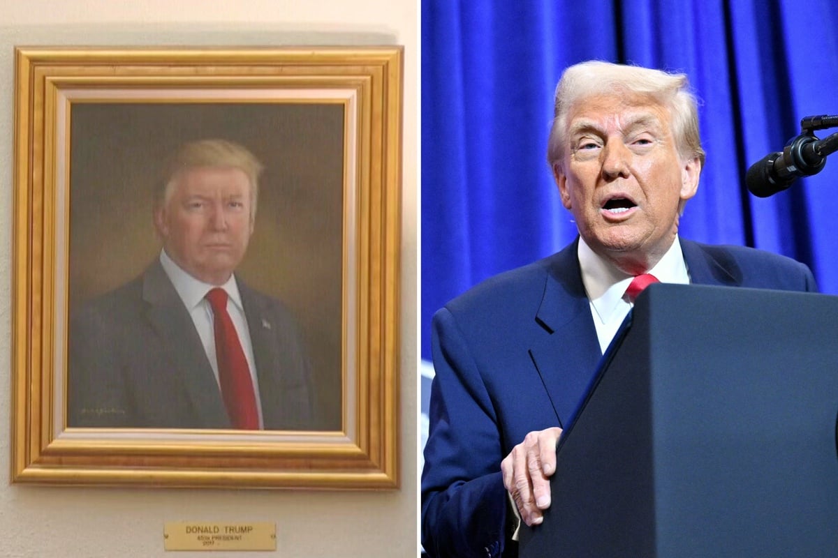 Trump melts down over "distorted" painting of him in Colorado Capitol ...