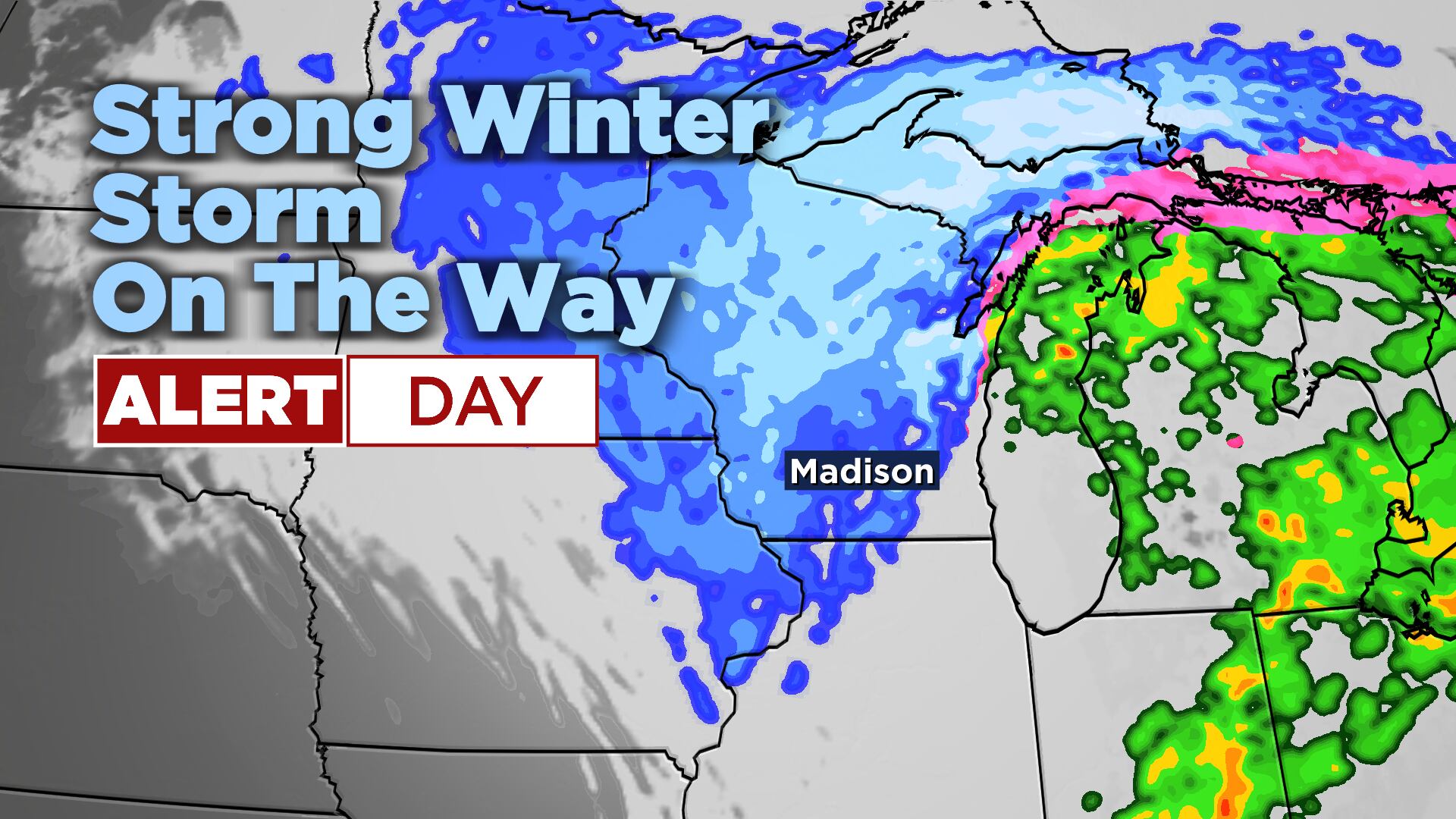 First alert update - strong winter storm moves in Sunday