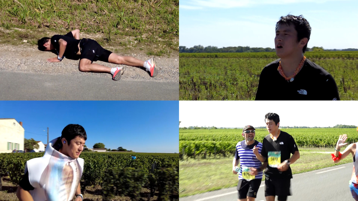 Kian84 ultimately collapses… Medoc Marathon crisis (Extreme 84)