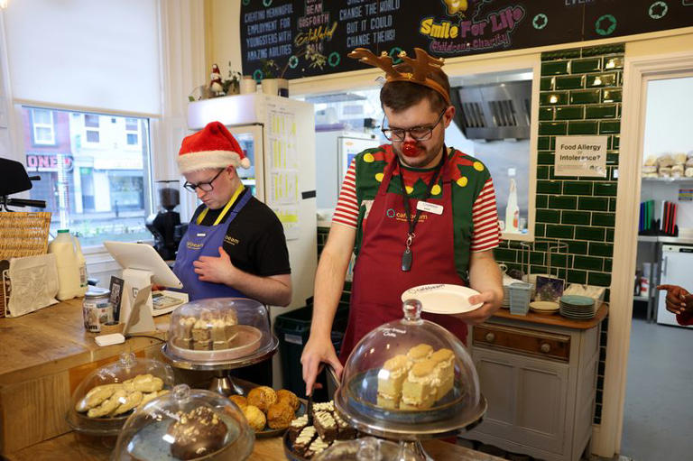 I visited Gosforth's Café Beam and met the young people behind the scenes