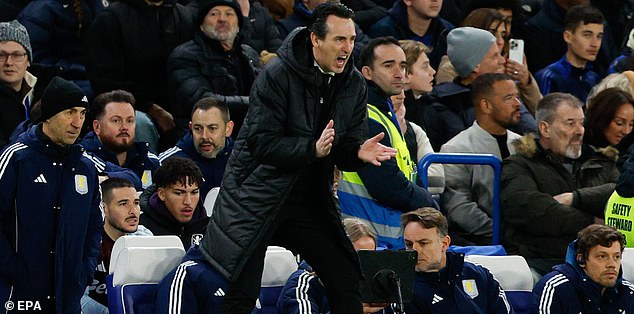 Unai Emery insists Aston Villa are not in the title race despite 2-1 ...